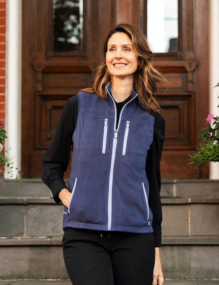 Fleece Crest Vest for Women – SCOTTeVEST