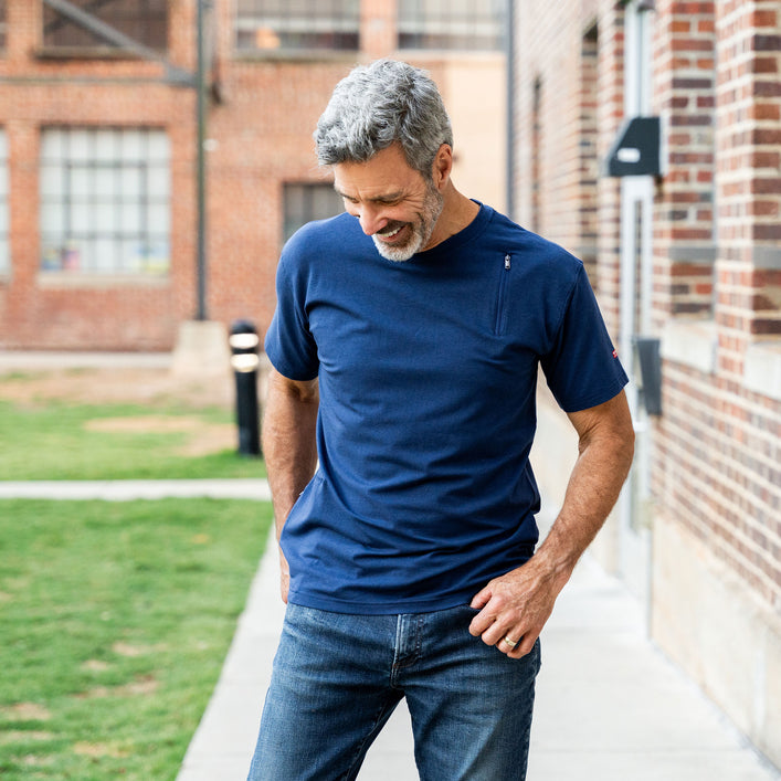 Men's Packable Windbreaker with Hidden Pockets | SCOTTeVEST