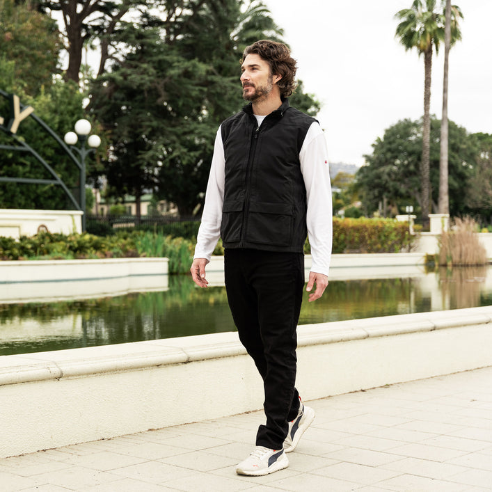 Traveling Vest with Hidden Pockets | Best Men's Travel Vests | SCOTTeVEST